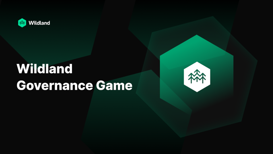 Let's do something good together. Introducing the Wildland Governance Game
